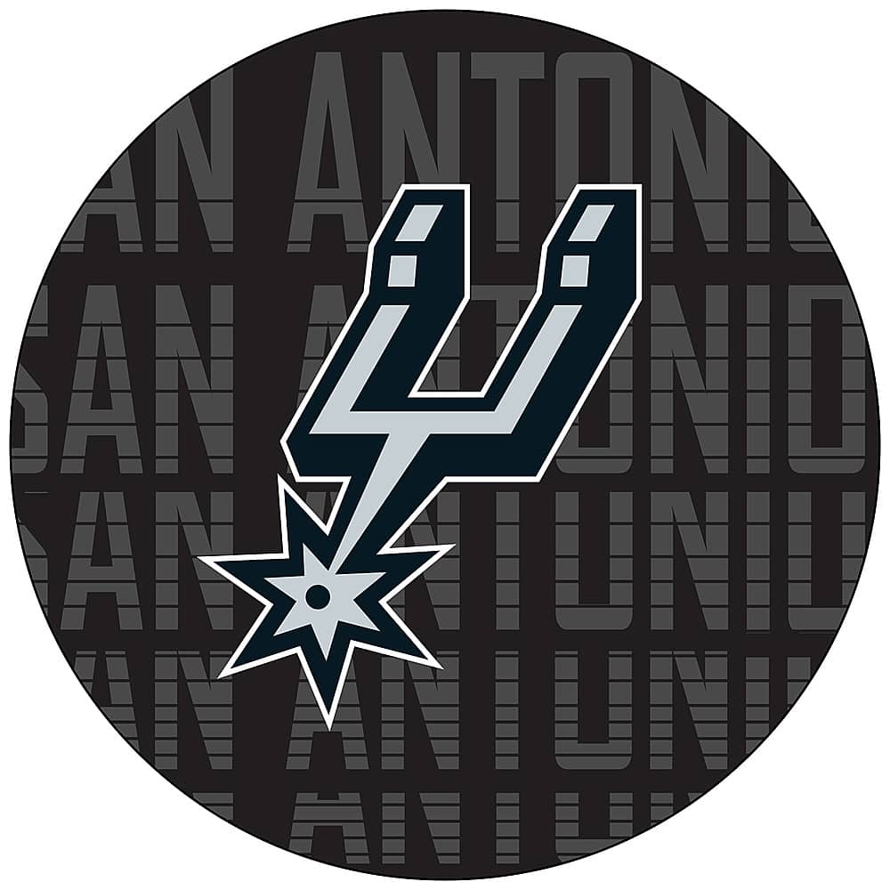 Best Buy: San Antonio Spurs NBA City Chrome Neon Clock Black, Silver ...