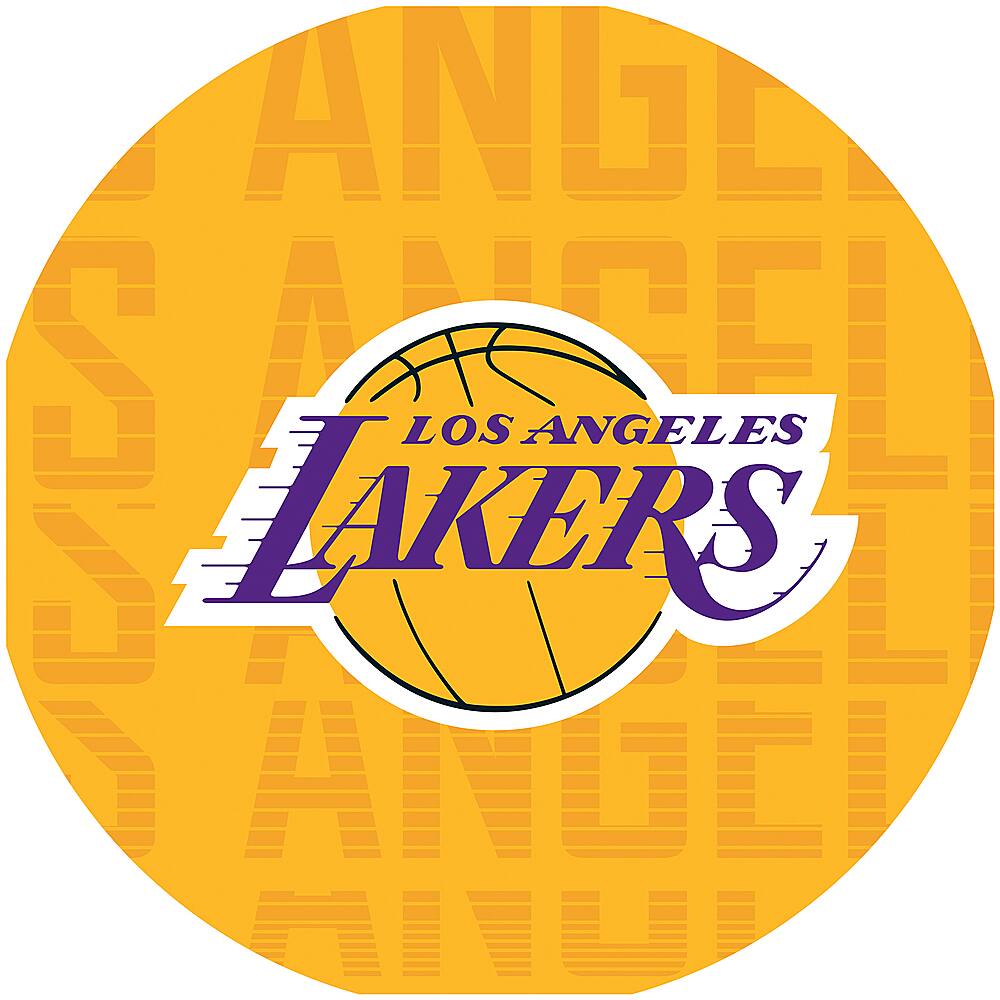 Best Buy: Los Angeles Lakers NBA City Chrome Pub Table Gold, Purple ...