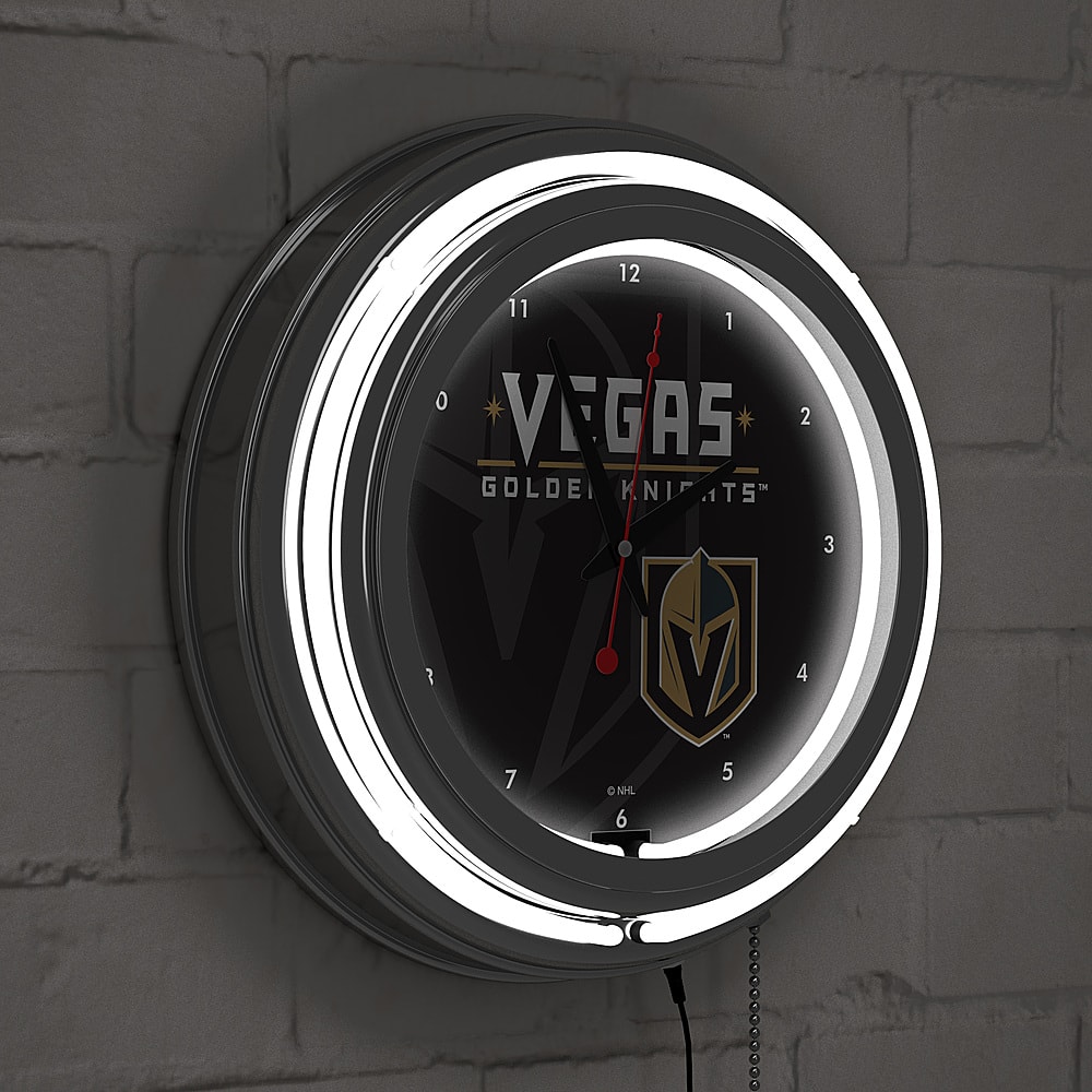 Customer Reviews: Vegas Golden Knights NHL Watermark Chrome Double Ring ...
