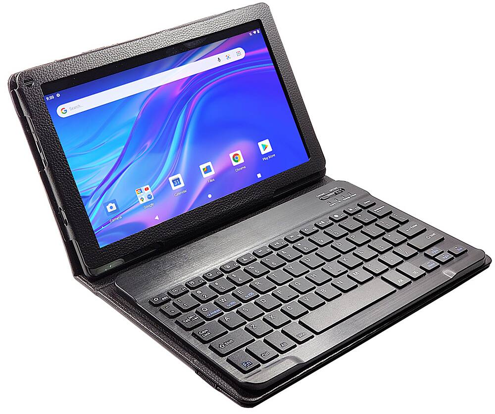 Best Buy: Azpen 10” Touch Screen Tablet Android 8.1 1GB with Keyboard ...