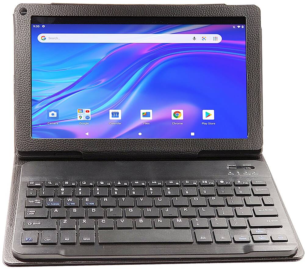 Best Buy: Azpen 10” Touch Screen Tablet Android 8.1 1GB with Keyboard ...