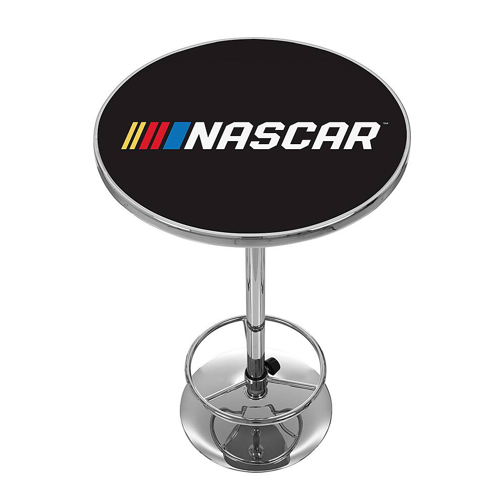 Best Buy: NASCAR Chrome Pub Table Black, White, Yellow, Red, Blue ...