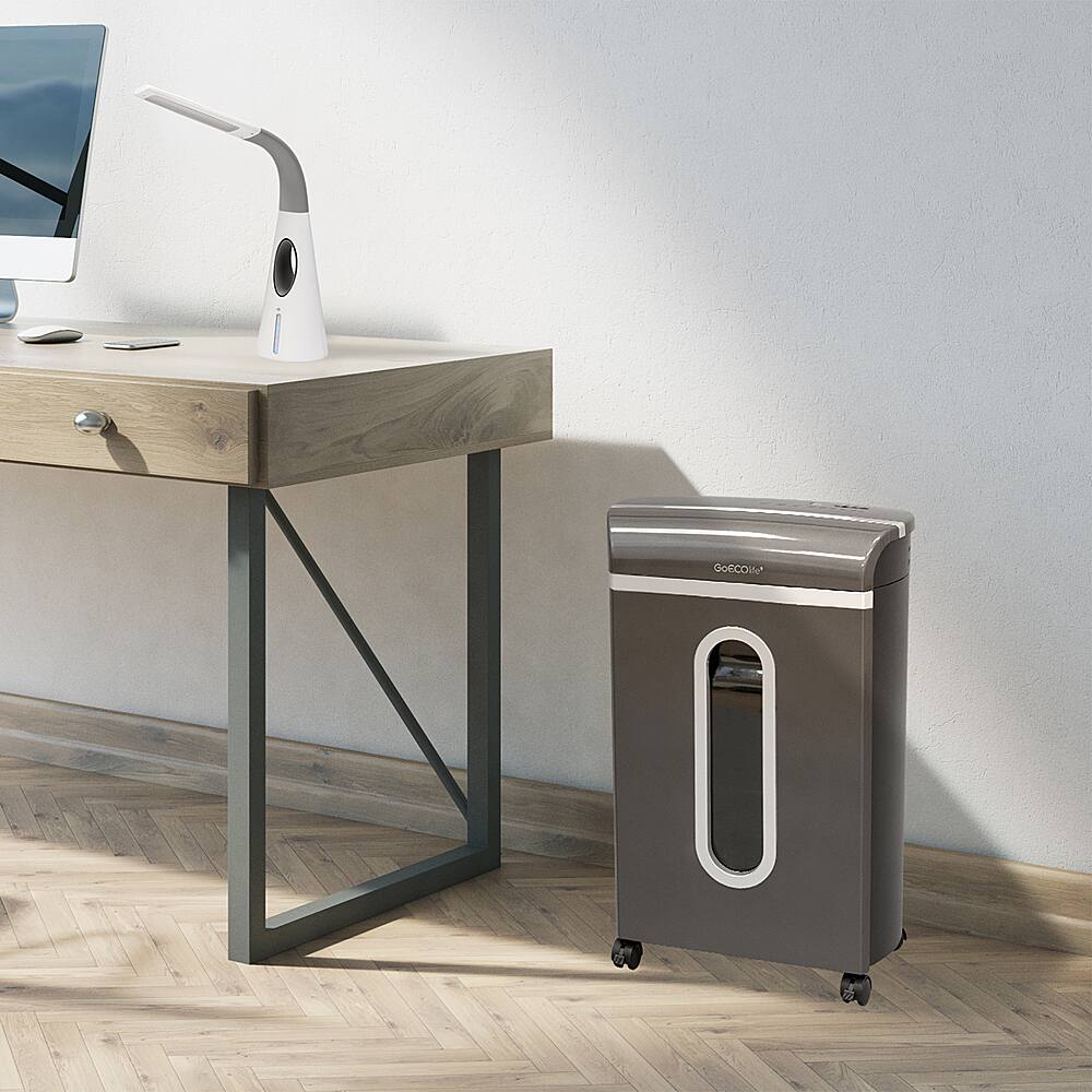 Best Buy: GoECOlife Platinum Series: 16-Sheet Crosscut Shredder Gray ...