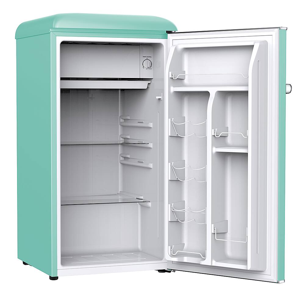 Questions and Answers: Galanz Retro 3.3 Cu. Ft Mini Fridge Green ...