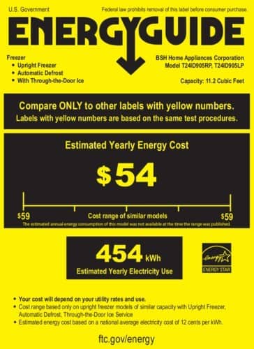 Customer Reviews: Thermador Freedom Collection 11.2 Cu. Ft. Frost-Free ...
