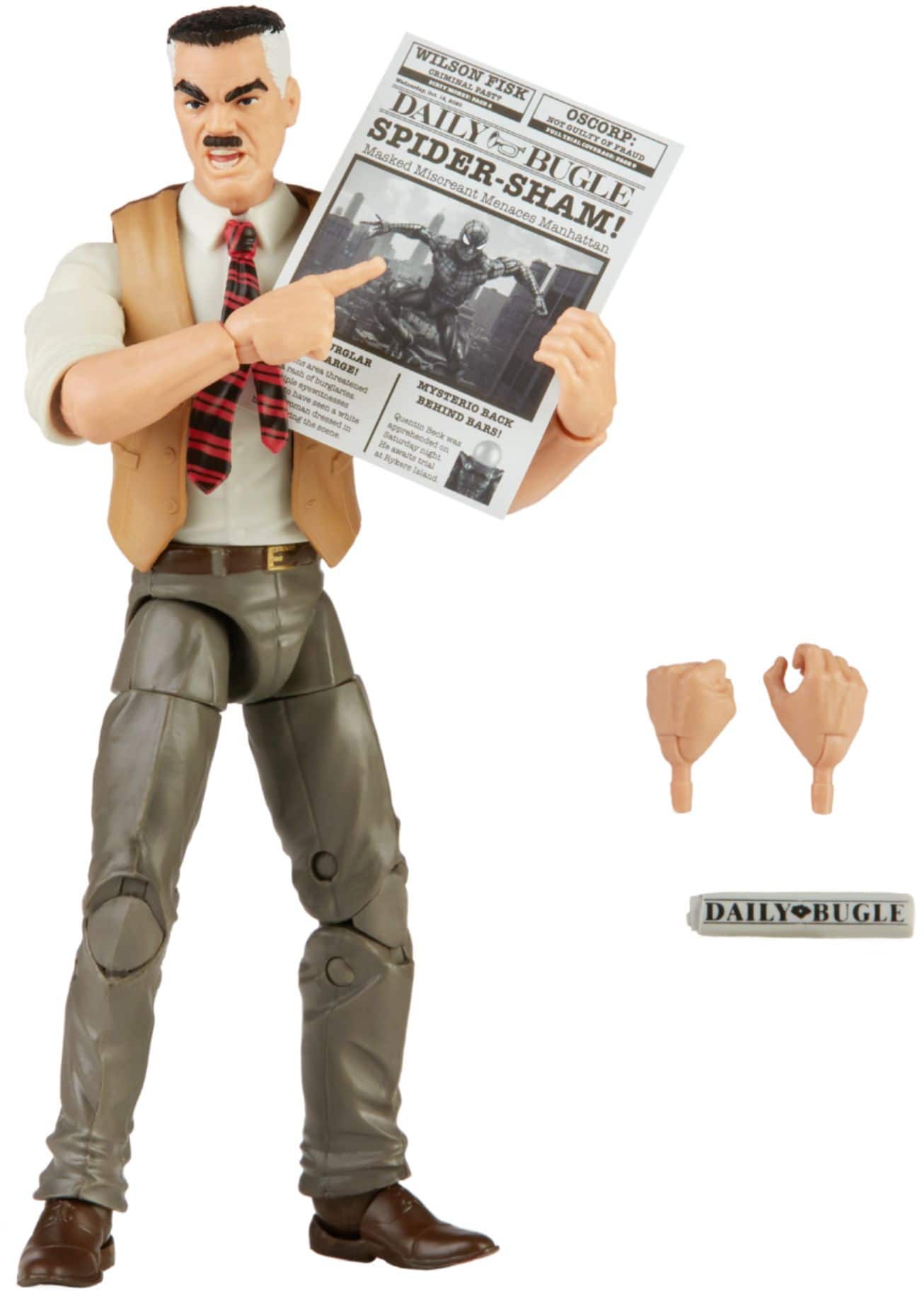 Customer Reviews: Hasbro Marvel Legends 6-inch J. Jonah Jameson Vintage ...