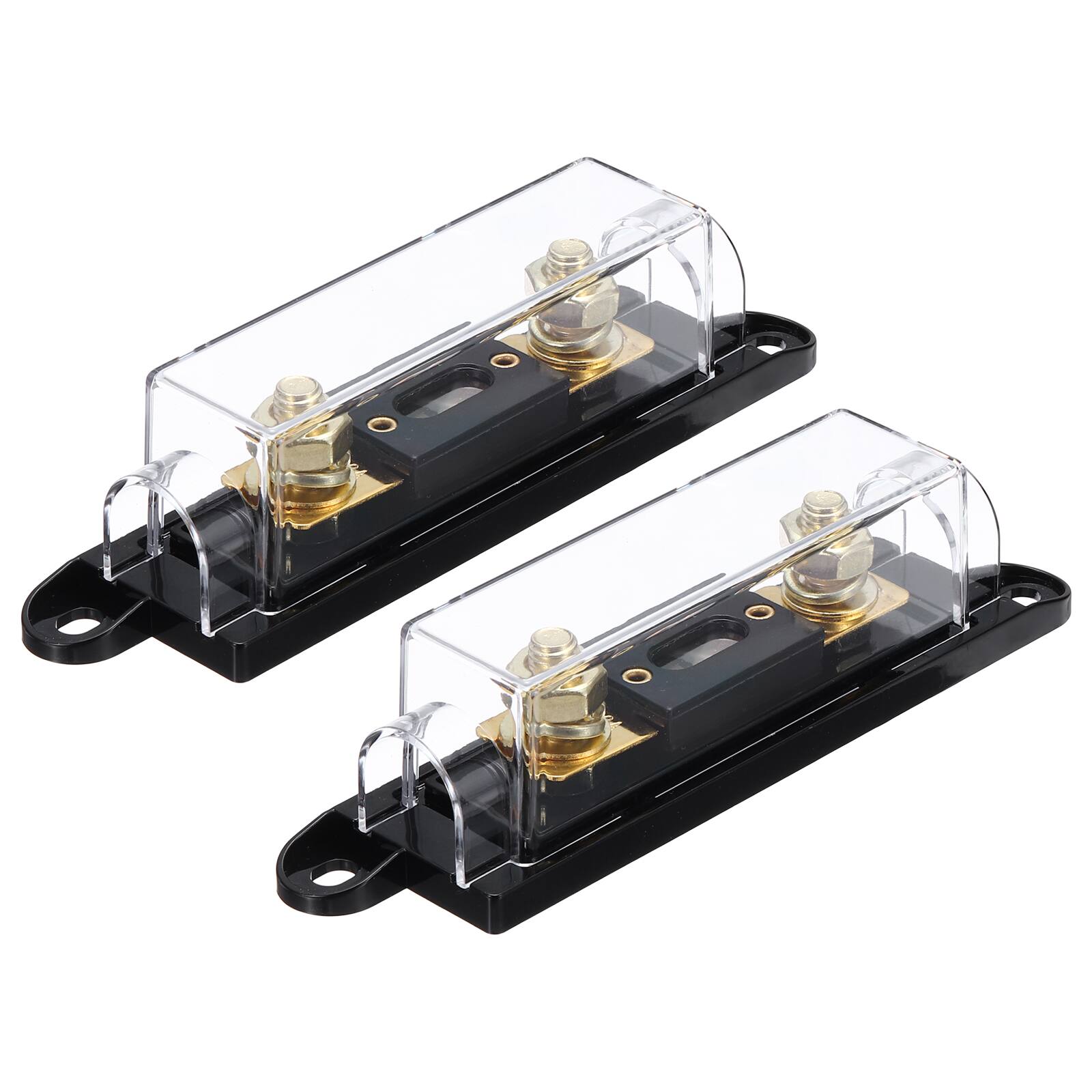 Unique Bargains 2 Sets 40A 32V ANL Fuse Holder Kit with 40A Fuse, 0/2/4 ...