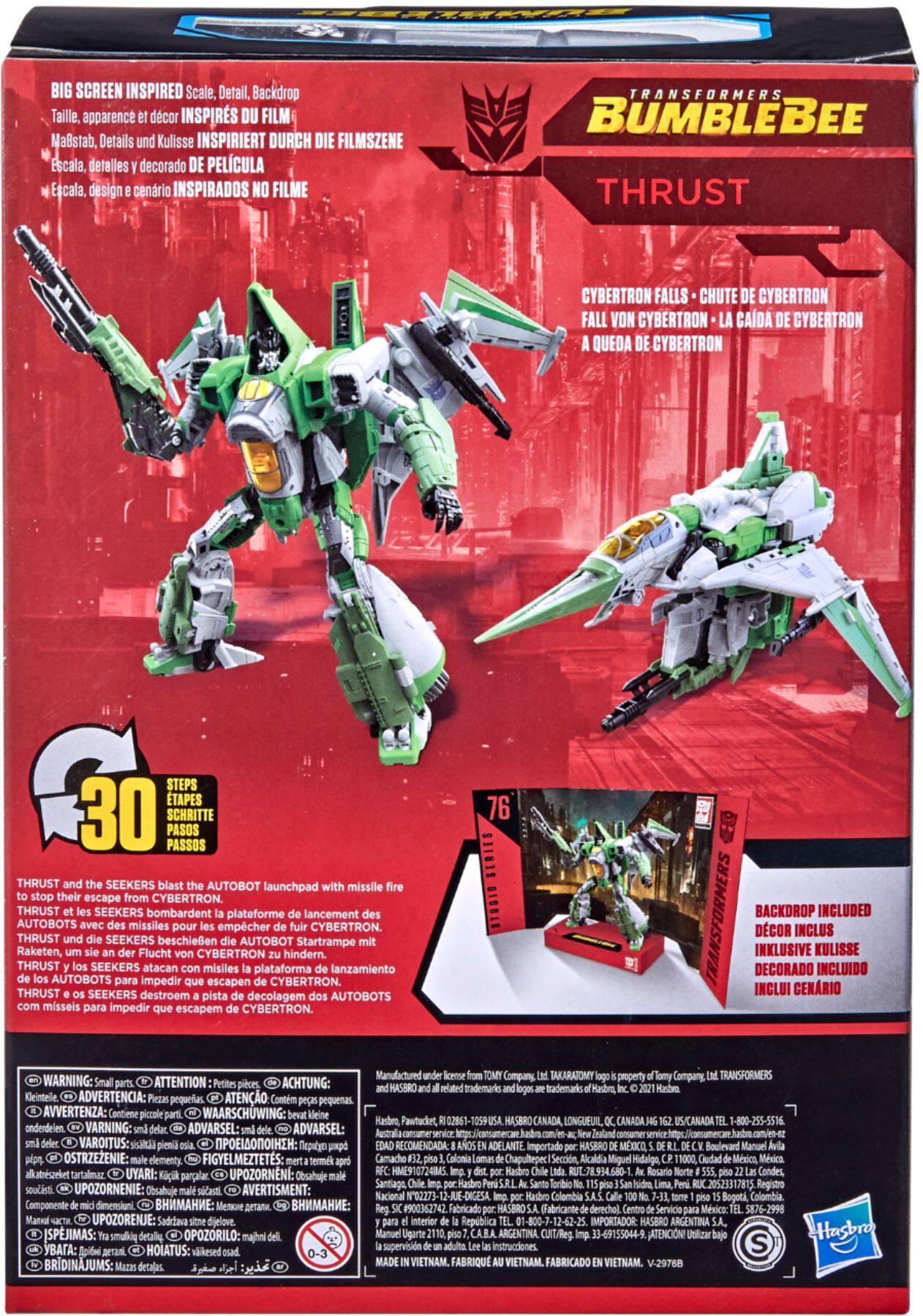 Best Buy: Transformers Studio Series 76 Voyager Bumblebee Thrust F0791