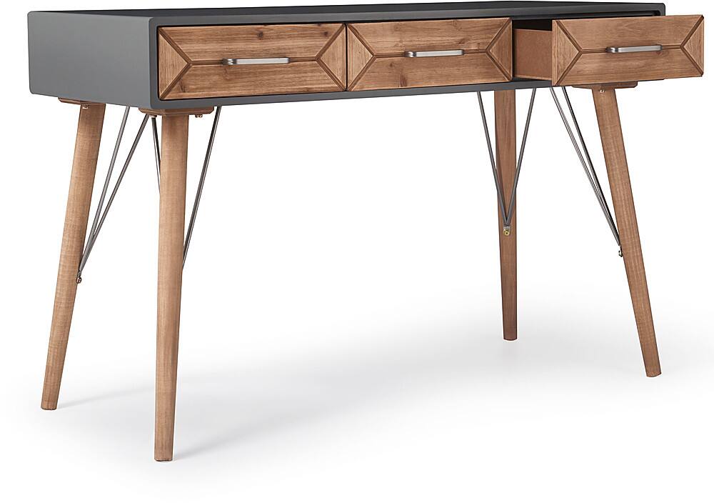 Best Buy: Finch Friedman Desk Console Table Gray FUTB10113A