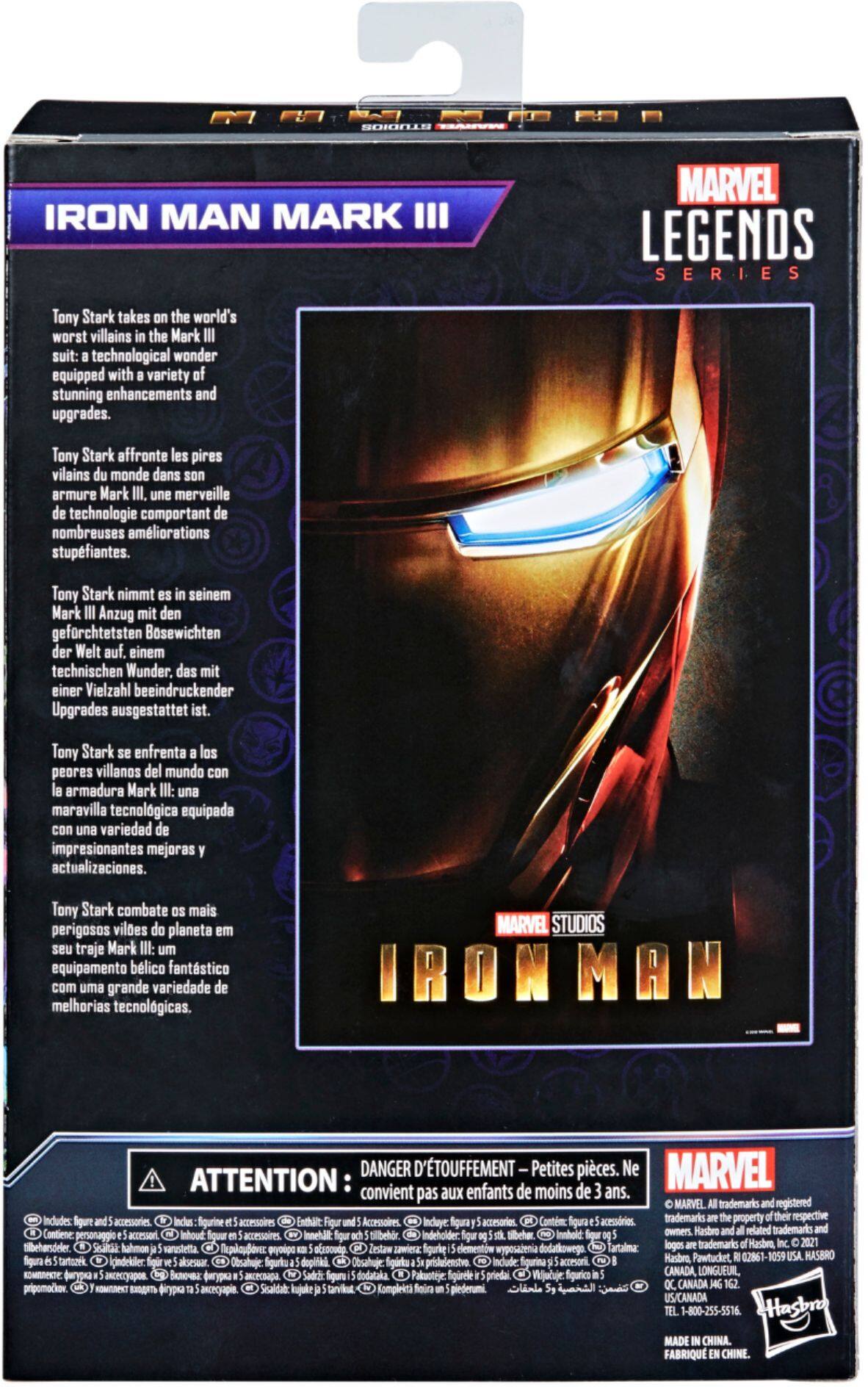 Best Buy: Marvel Legends Series 6-inch Iron Man Mark 3 F0184