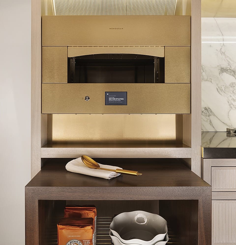 Best Buy: Monogram 30" Built-In Single Electric Hearth Oven with Built ...