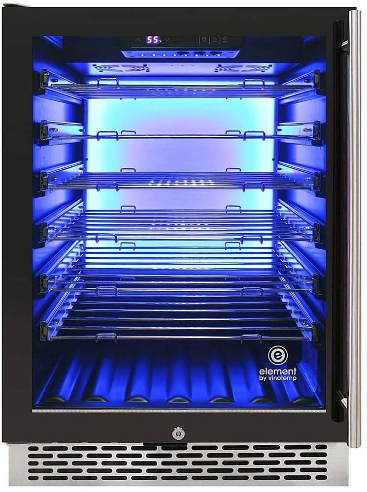 Best Buy: Vinotemp Private Reserve Series 41-Bottle Wine Cooler Black ...
