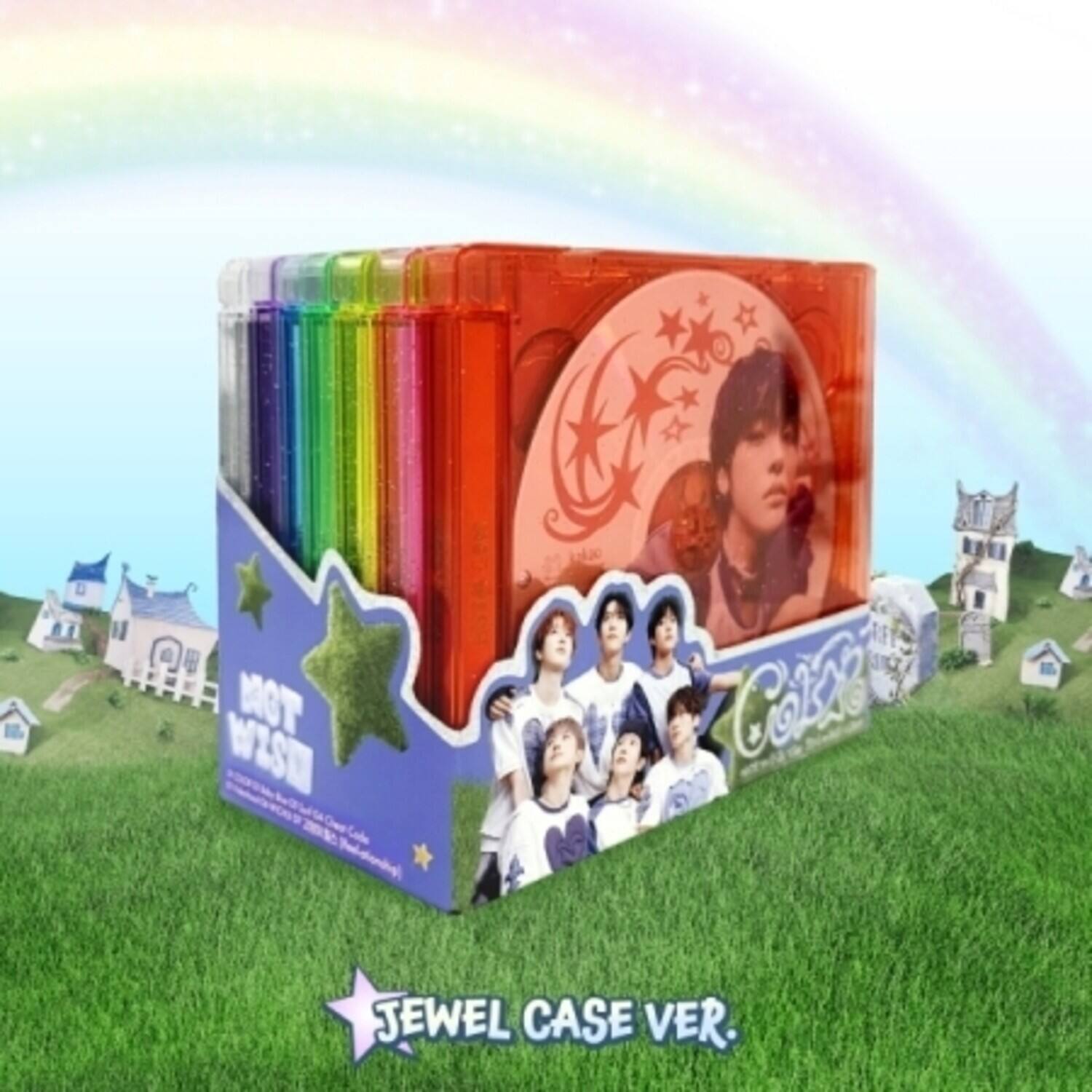 NCT Wish Color Jewel Case Version incl. Booklet + Photocard COMPACT ...