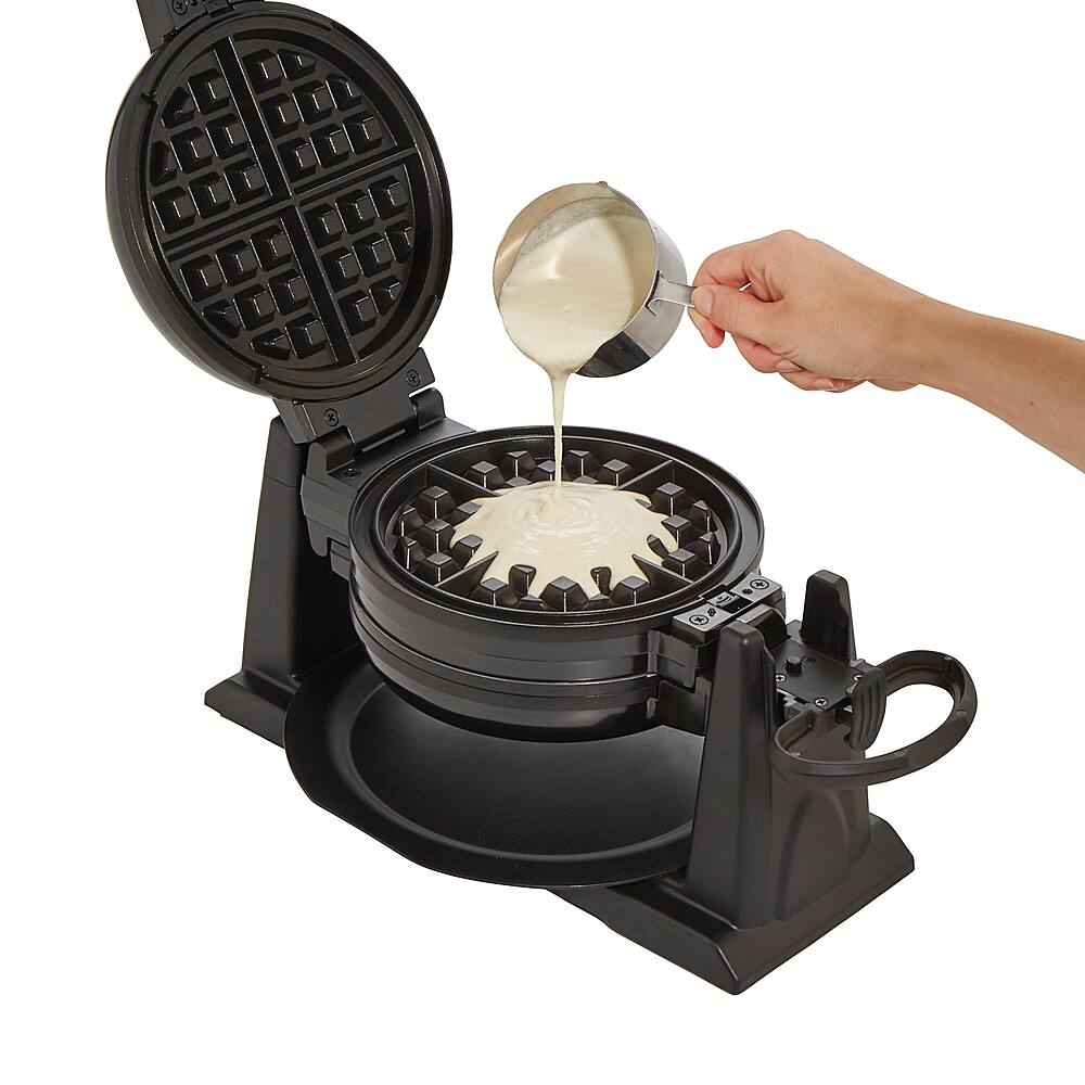 Hamilton Beach Double Belgian Waffle Maker with Removable Nonstick ...