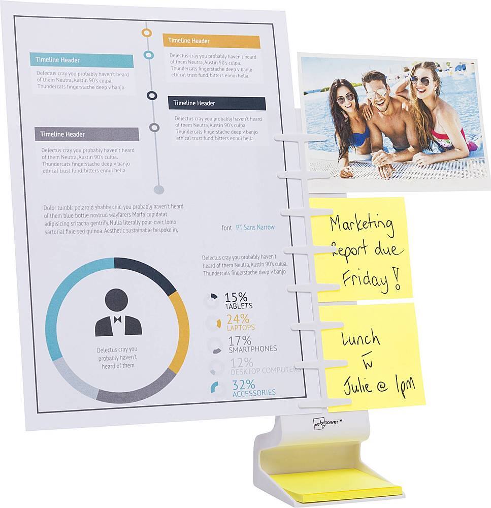 Customer Reviews: Note Tower Pro Two-Page Side by Side Document Holder ...