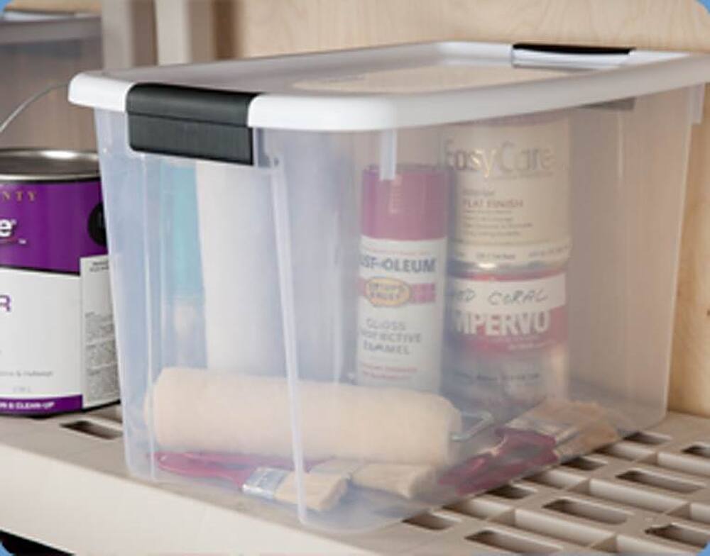 Sterilite Ultra Clear Plastic Stackable Storage Container (12 Pack) 12 ...