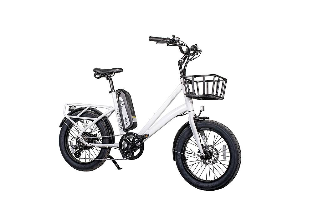 Customer Reviews: Glarewheels Electric Bike Fat tire with basket with ...