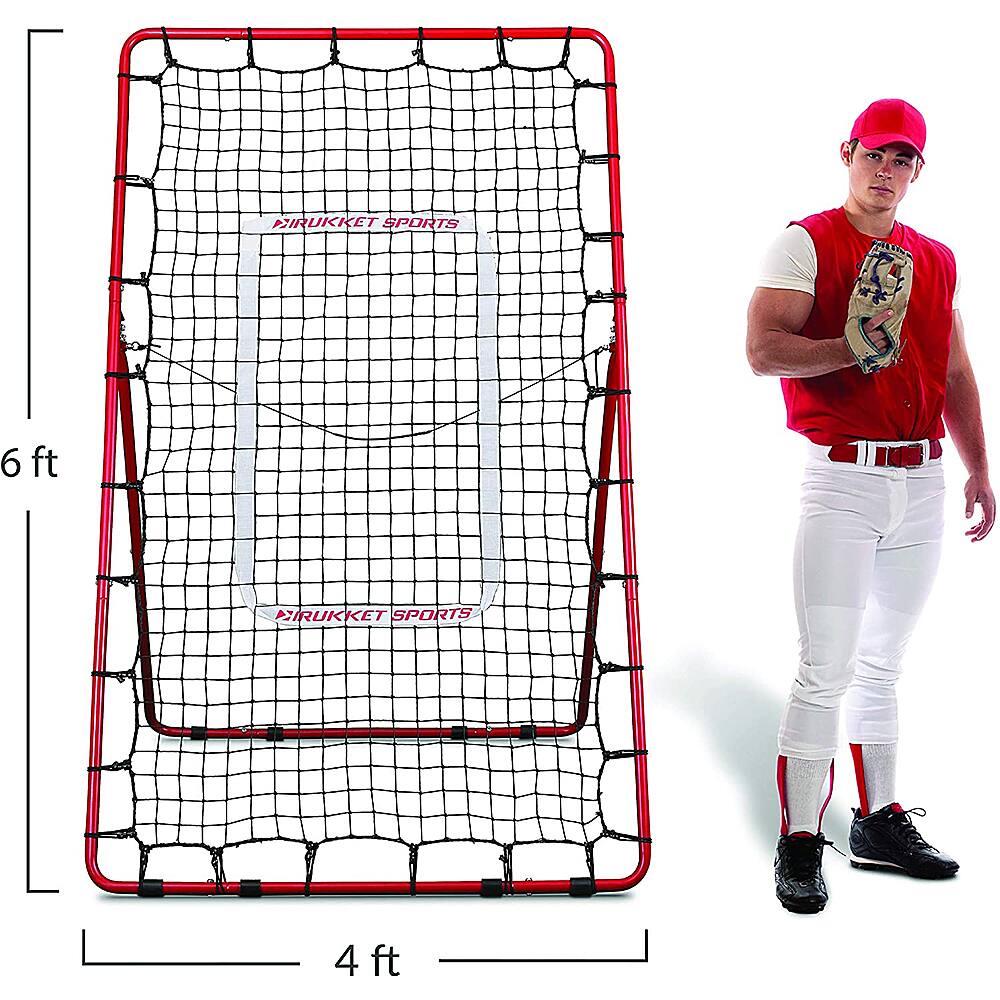 Best Buy: Rukket Sports Pitch Back Baseball and Softball Rebounder ...