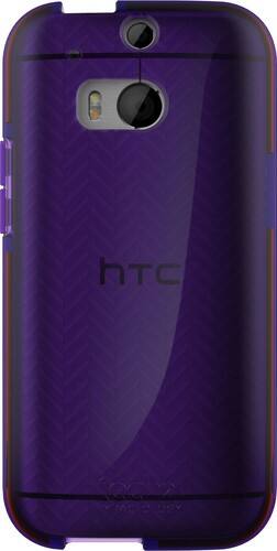 Best Buy: Tech21 Impact Herringbone Smartphone Case Transparent Purple ...