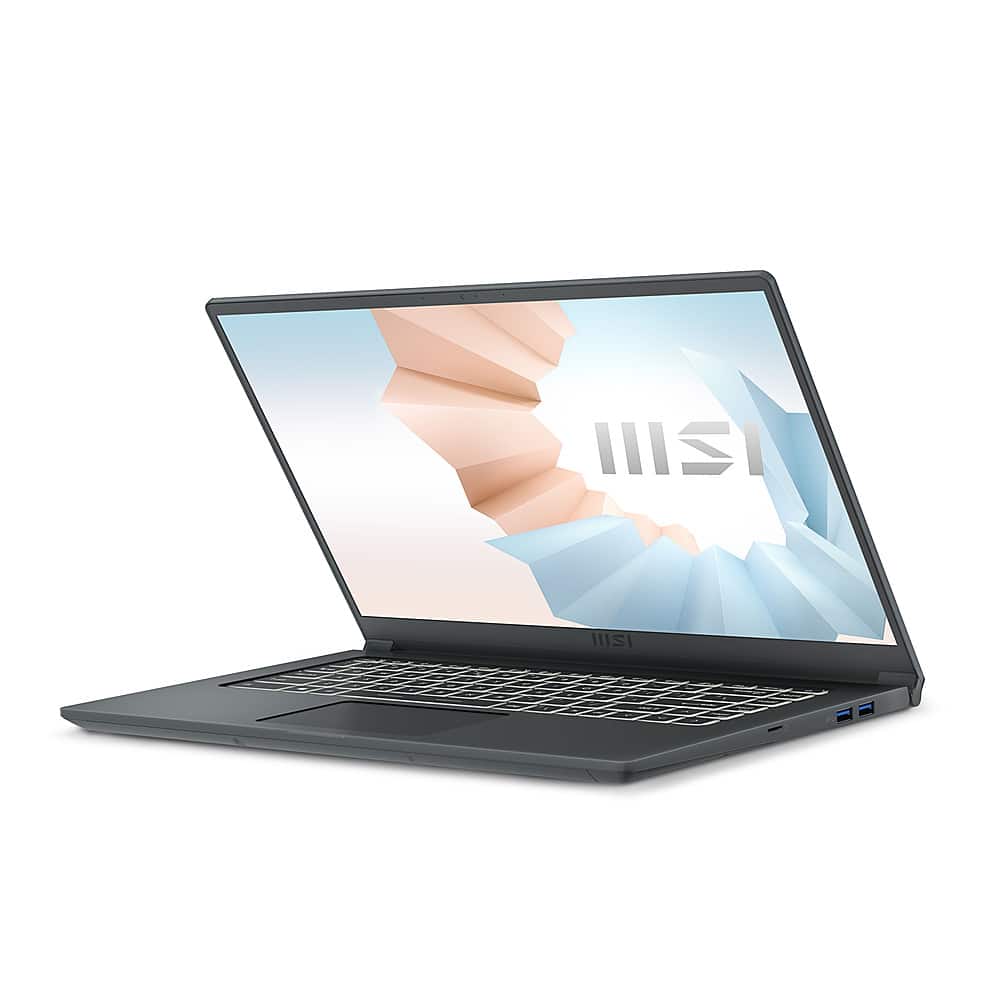 Best Buy: MSI Modern 15.6" Laptop Intel Core i7-1165G7 16GB Memory 1TB ...