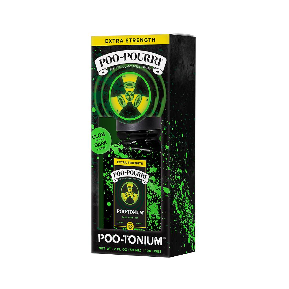 Best Buy: Poo-Pourri Poo-Tonium 2 oz Toiley Spray Black SET-2OZ-PT-V1