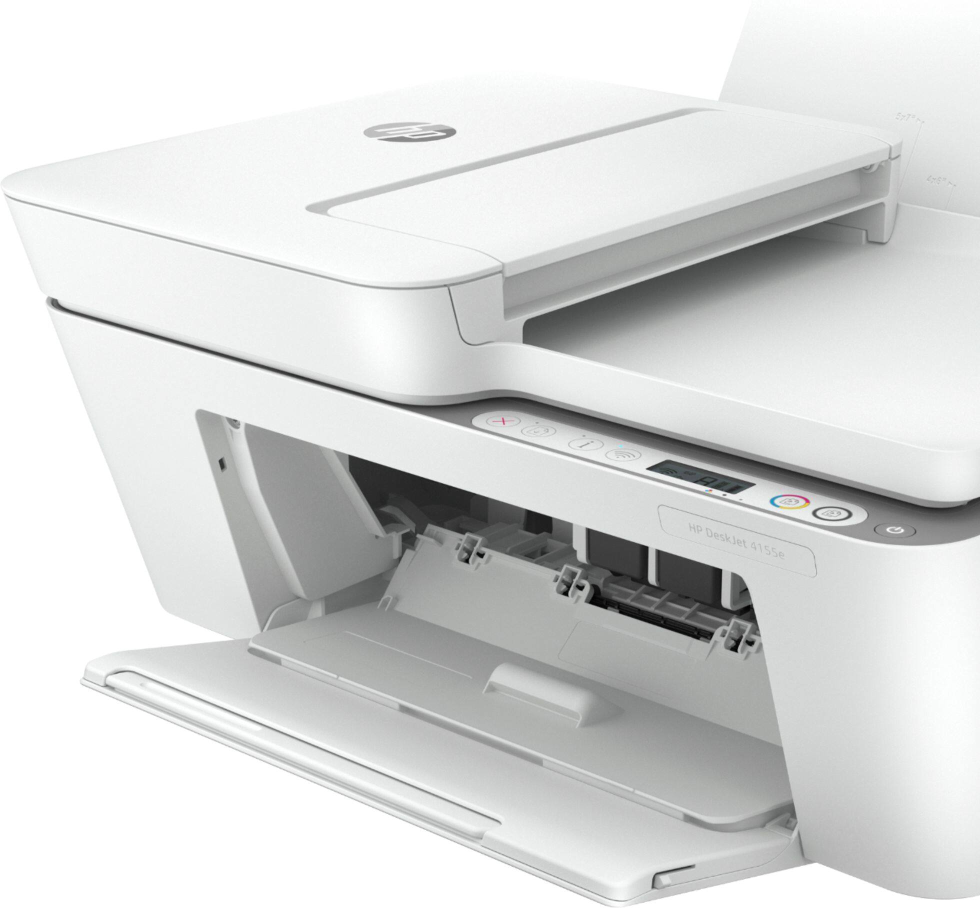 HP DeskJet 4155e Wireless All In One Inkjet Printer with 3 months of ...