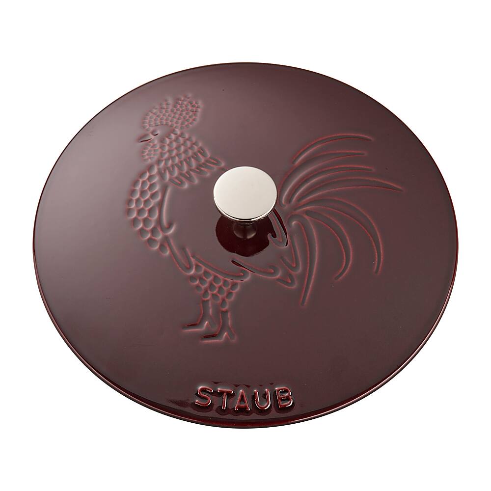 Best Buy: Staub Cast Iron 3.75-qt Essential French Oven Rooster ...