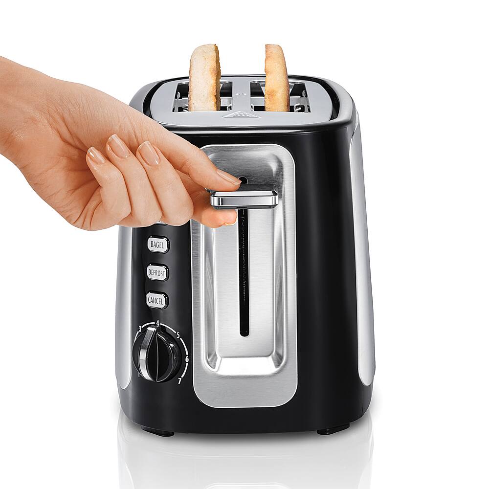 Customer Reviews: Hamilton Beach Sure-Toast 2-Slice Wid-Slot Toaster ...