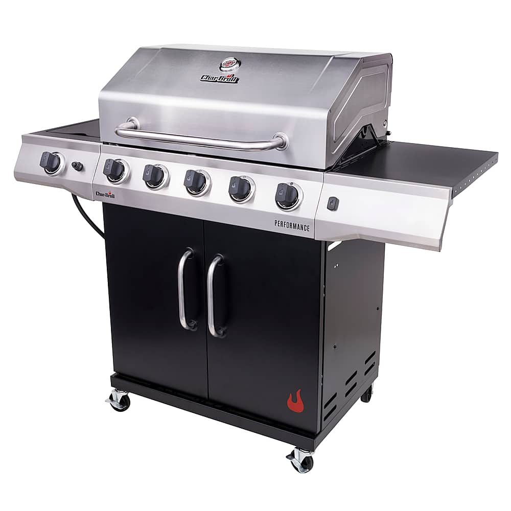 Best Buy: Char-Broil Performance Series 5-Burner Gas Grill Stainless ...