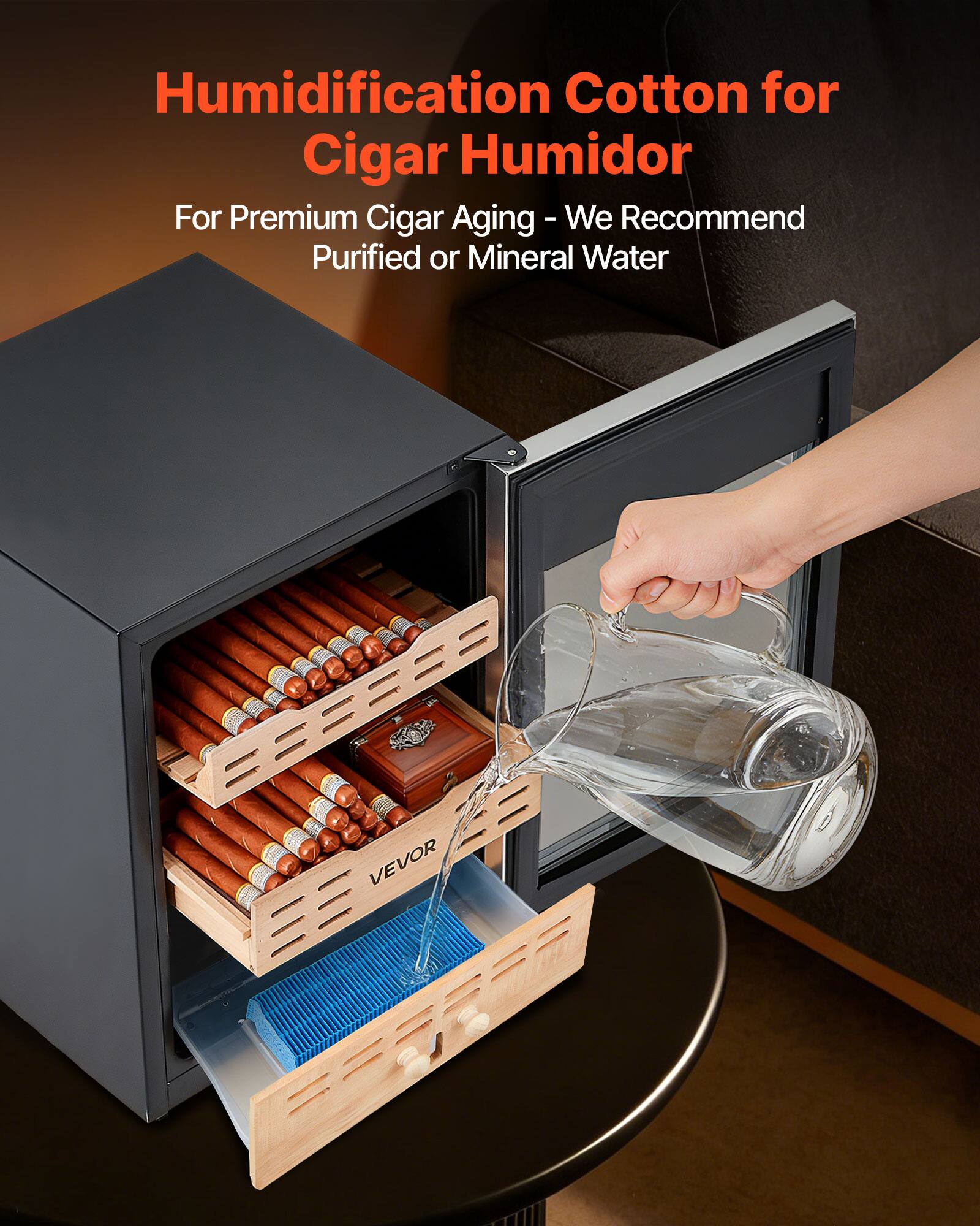 VEVOR Humidifier Replacement Filter, Single Pack Humidifying Pad for CM ...