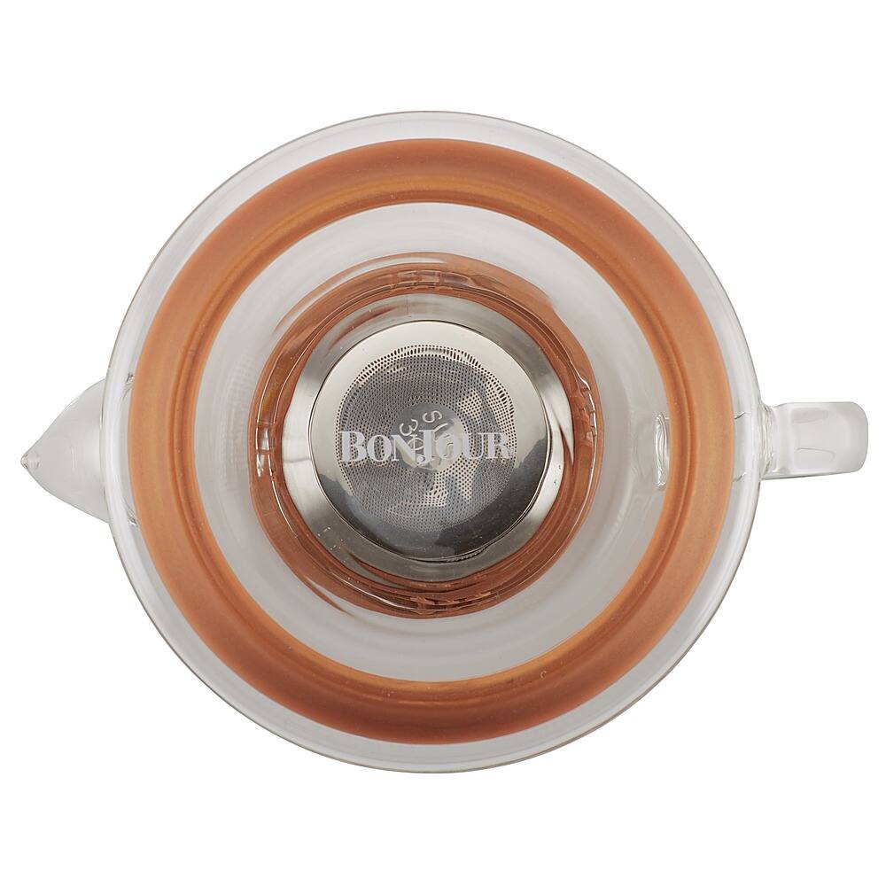 Best Buy: Bonjour Voyager 30-Ounce Brosoilicate Glass Teapot with ...