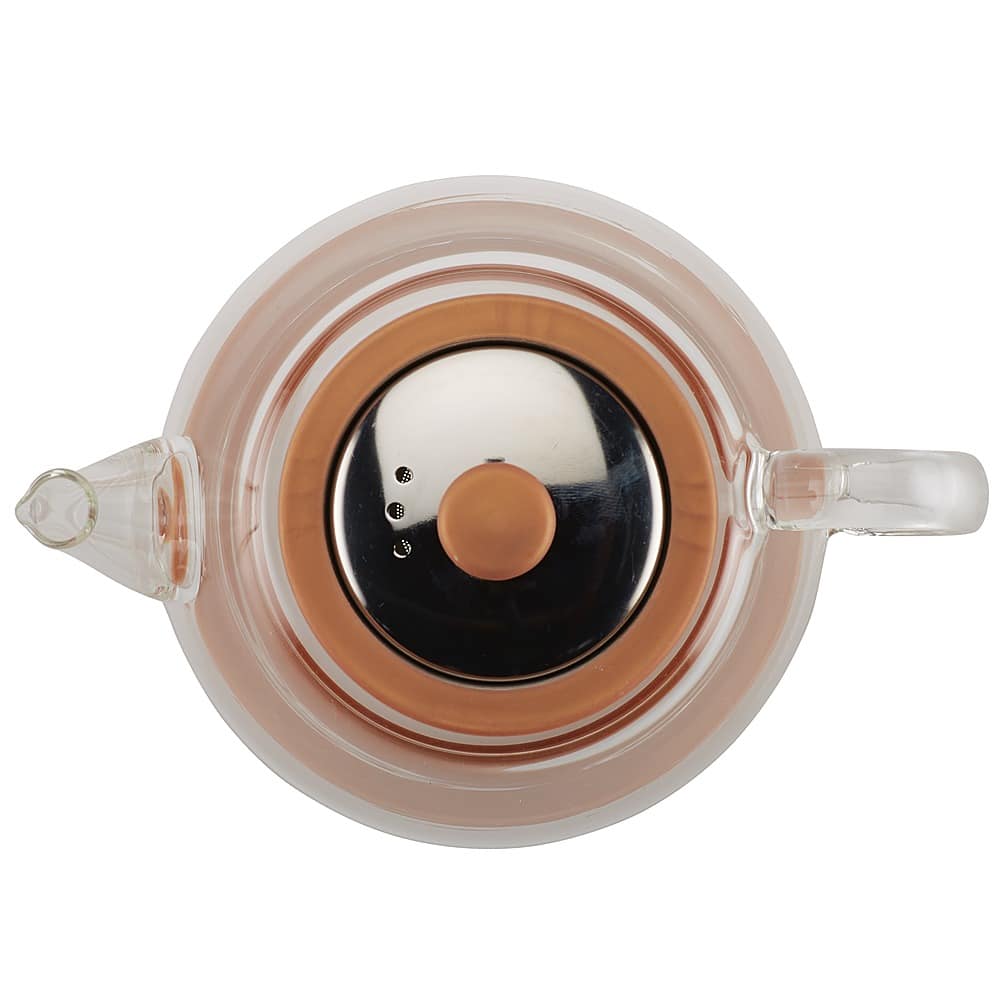 Best Buy: Bonjour Voyager 30-Ounce Brosoilicate Glass Teapot with ...