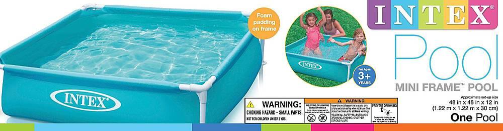 Intex Mini Frame Kiddie Swimming Pool 57173EP - Best Buy