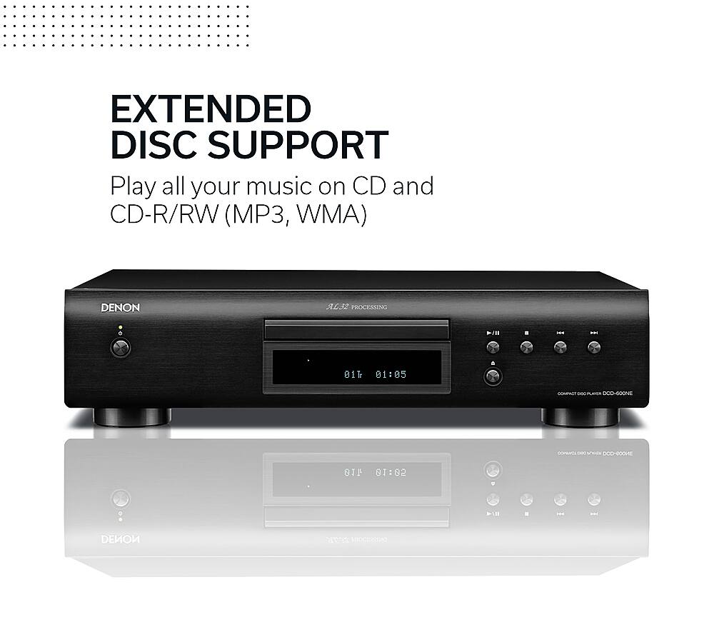 Denon CD Player Black DCD-600NE - Best Buy