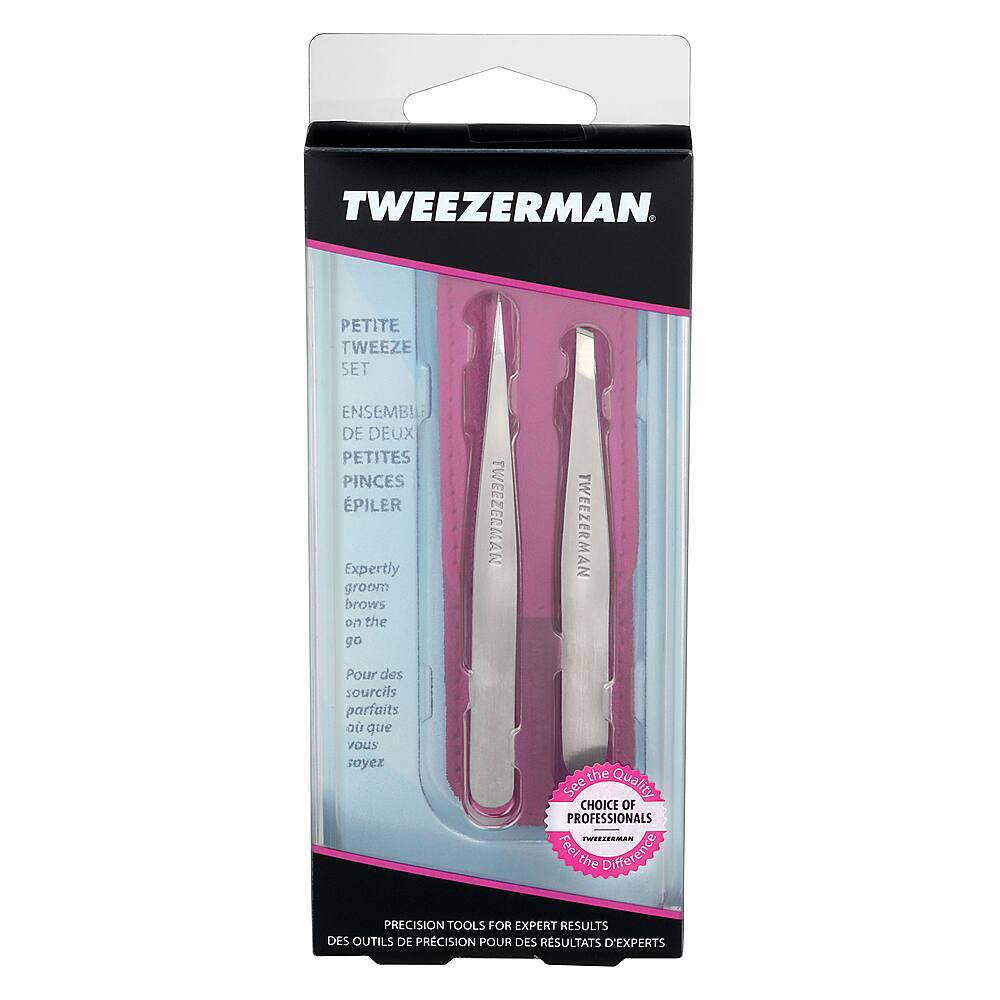 Best Buy: Tweezerman Petite Tweeze Set with Case Pink 4048-PKR