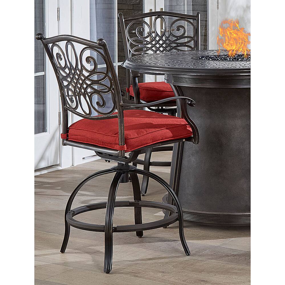 Best Buy: Hanover Traditions 5-Piece High-Dining Set with Fire Pit ...