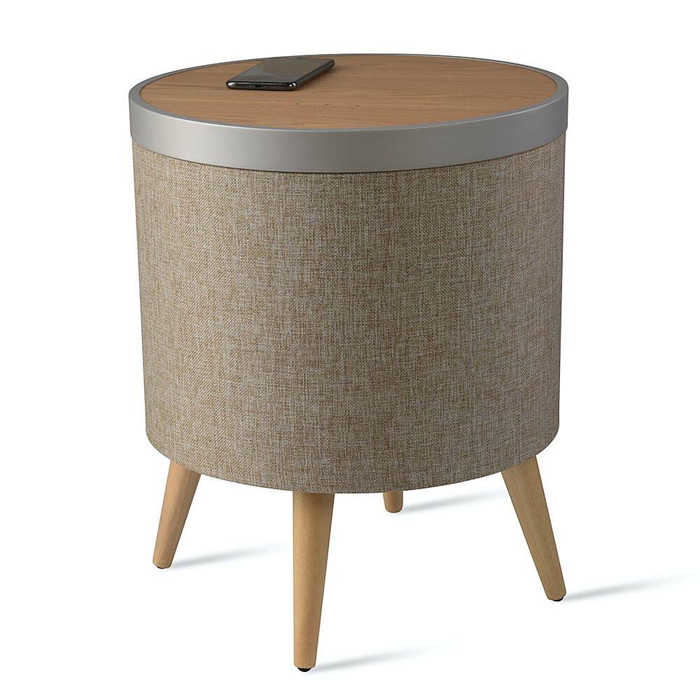 Customer Reviews: Koble Zain Smart Side Table with Speaker Oak KB-ST004 ...