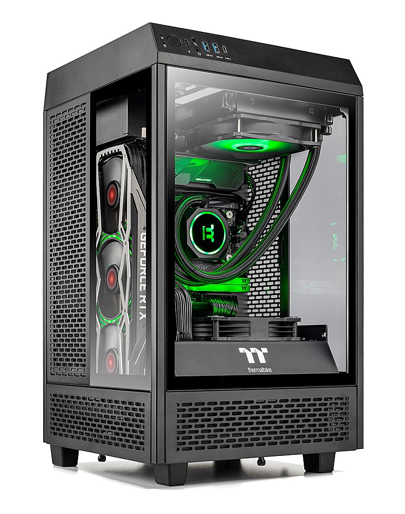 Best Buy: Thermaltake Reactor 370 Gaming PC AMD Ryzen™ 5 5600X CPU ...