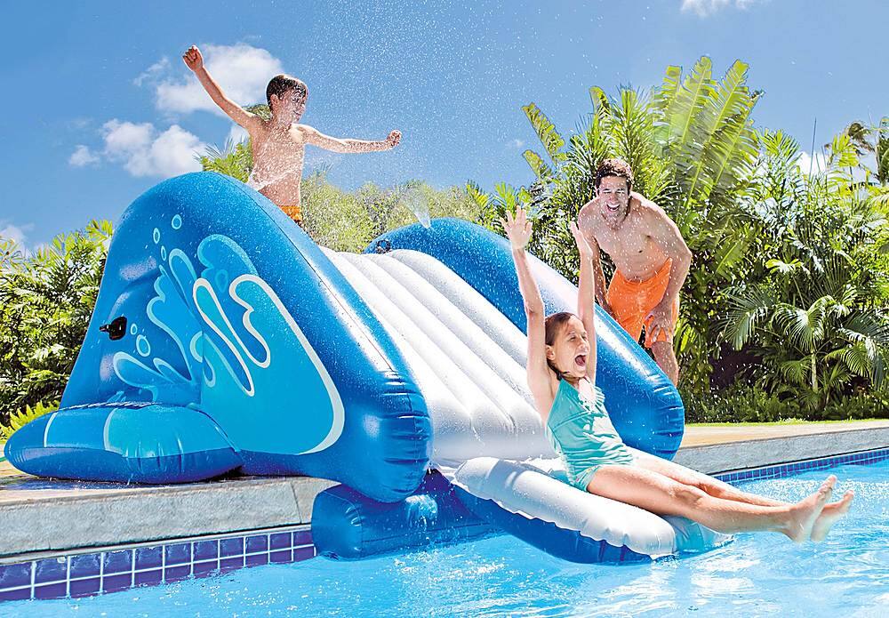 Best Buy: Intex Kool Splash Inflatable Swimming Pool Water Slide ...