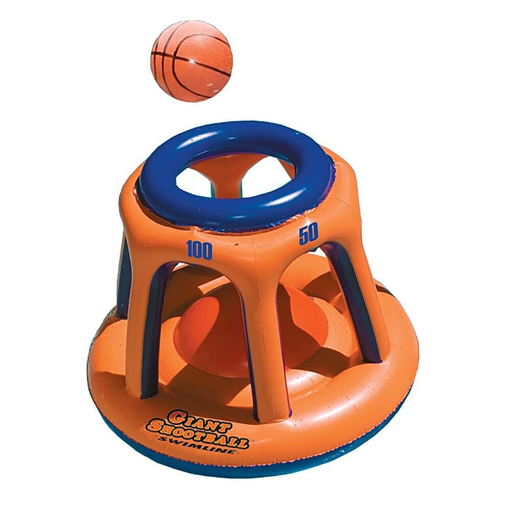 Best Buy: Swimline Basketball Hoop Toy & UFO Lounge Chair Swimming Pool ...