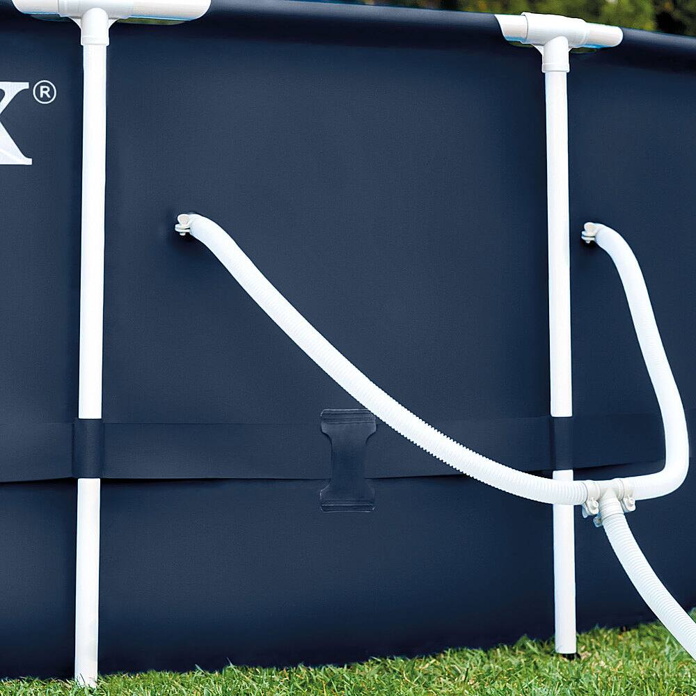 Best Buy: Intex 12' x 30" Metal Frame Round Above Ground Swimming Pool ...