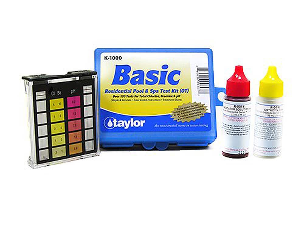 Best Buy: Taylor K2006 Complete Swimming Pool Chlorine Test Kit w ...