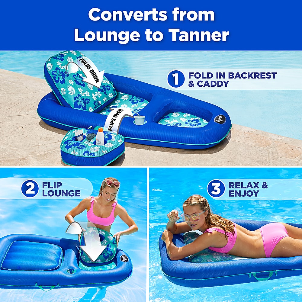 Best Buy: Aqua Leisure Campania Convertible 2 in 1 Pool Float Lounge ...