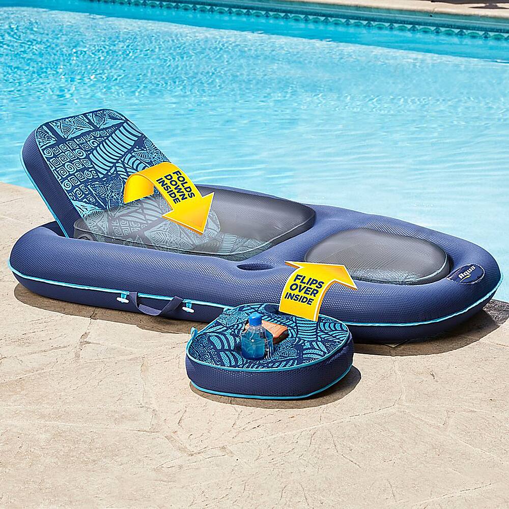 Best Buy: Aqua Leisure Campania Convertible 2 in 1 Pool Float Lounge ...
