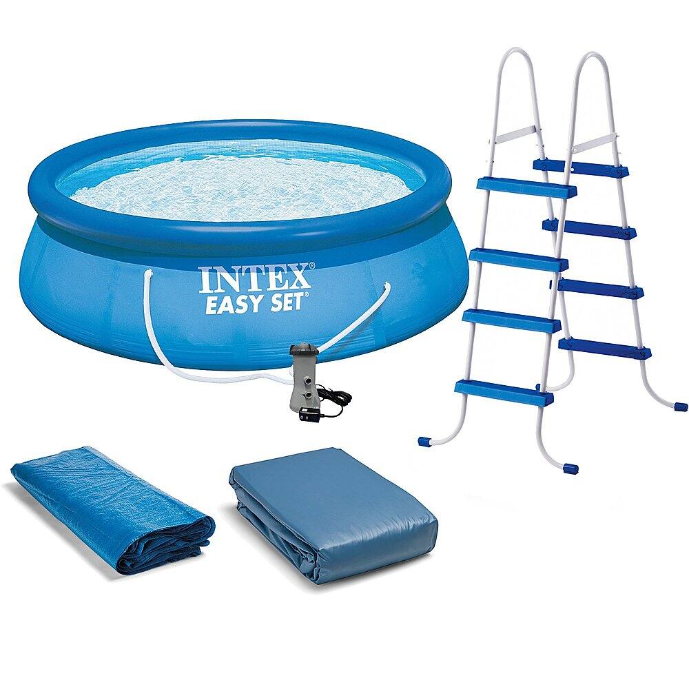 Intex Inflatable Pool & Pool Maintenance Kit 26167EH + 28003E - Best Buy