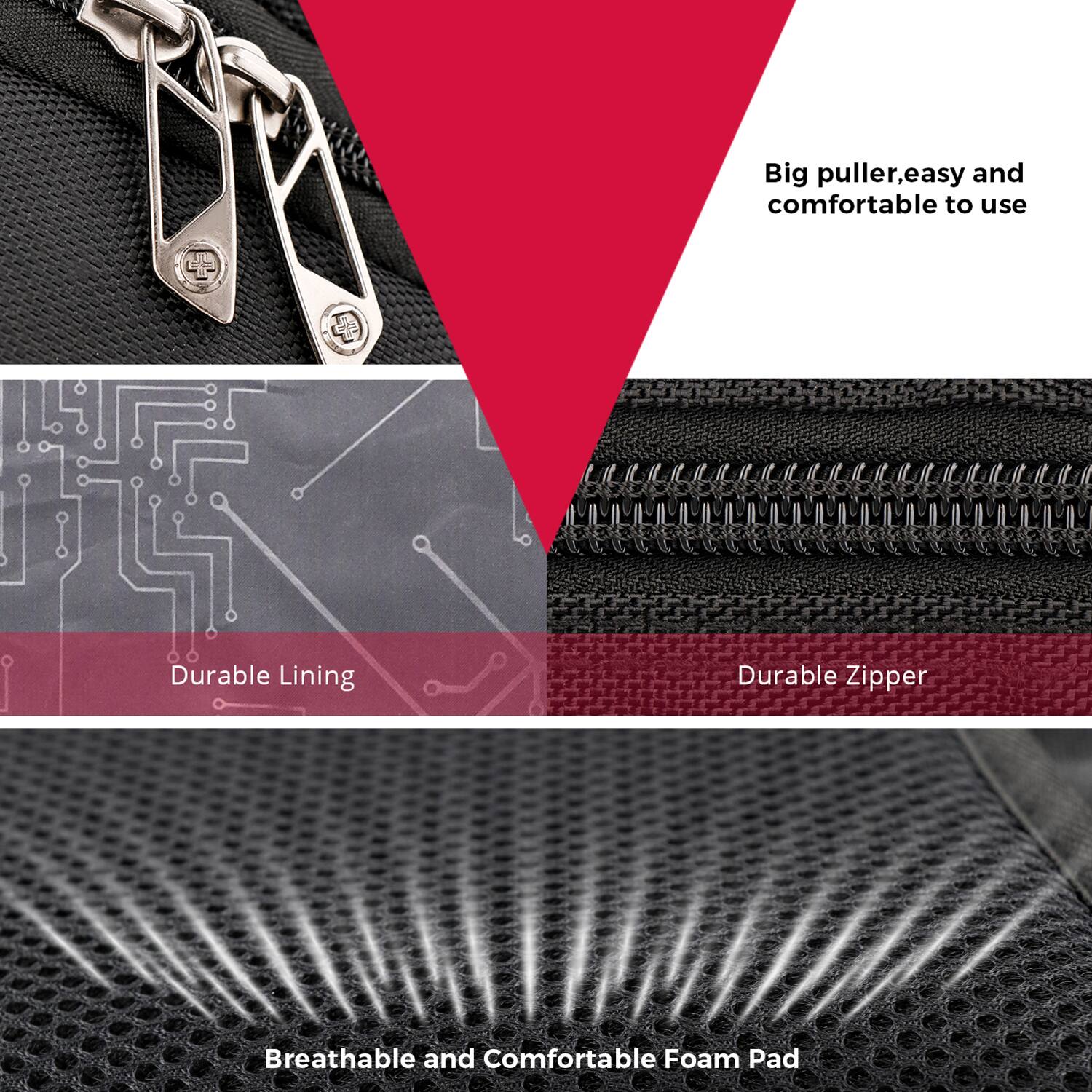 Swissdigital Design Terabyte Tsa-Friendly Backpack With Usb Charging ...