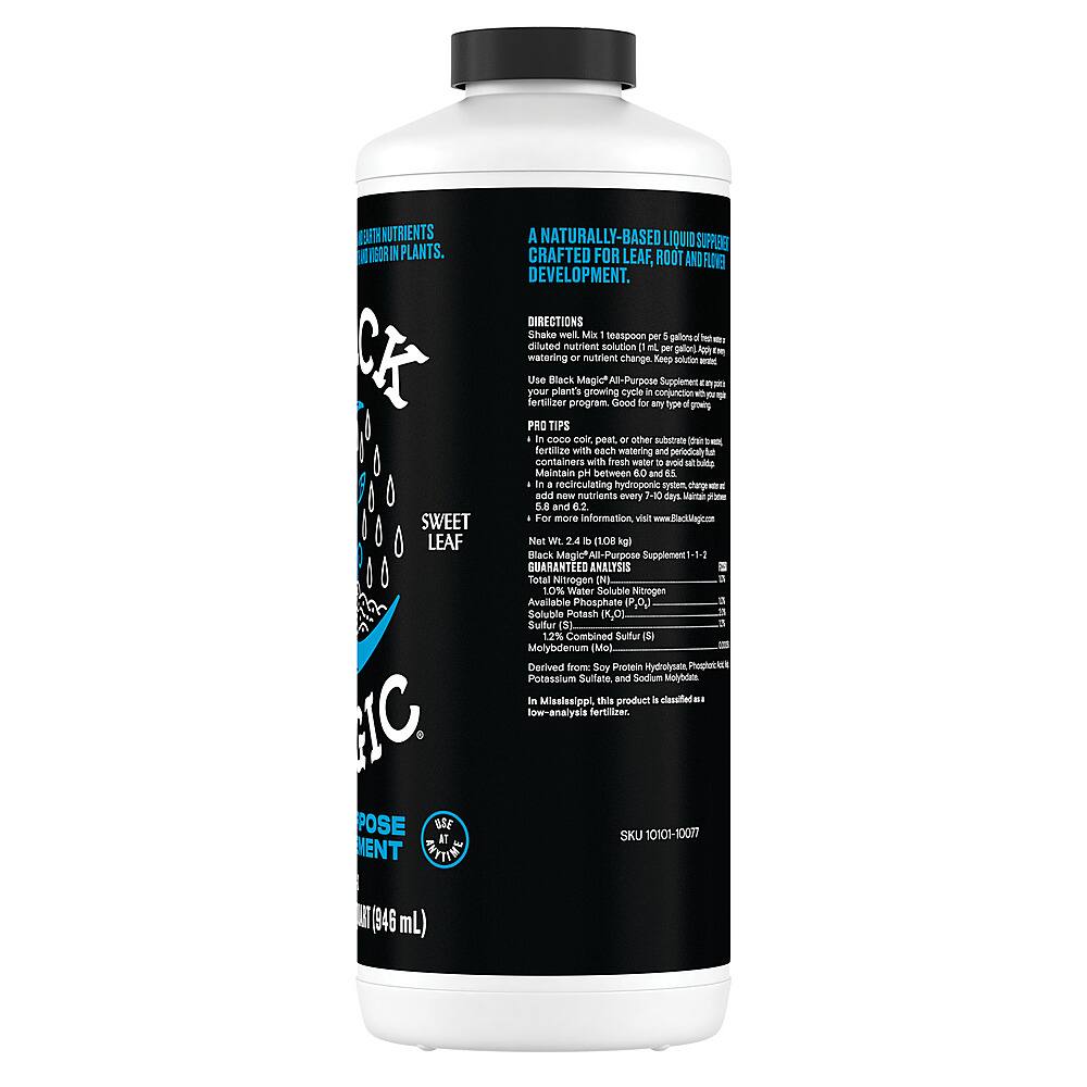 Best Buy: Black Magic All-Purpose Supplement Black 10101-10077A
