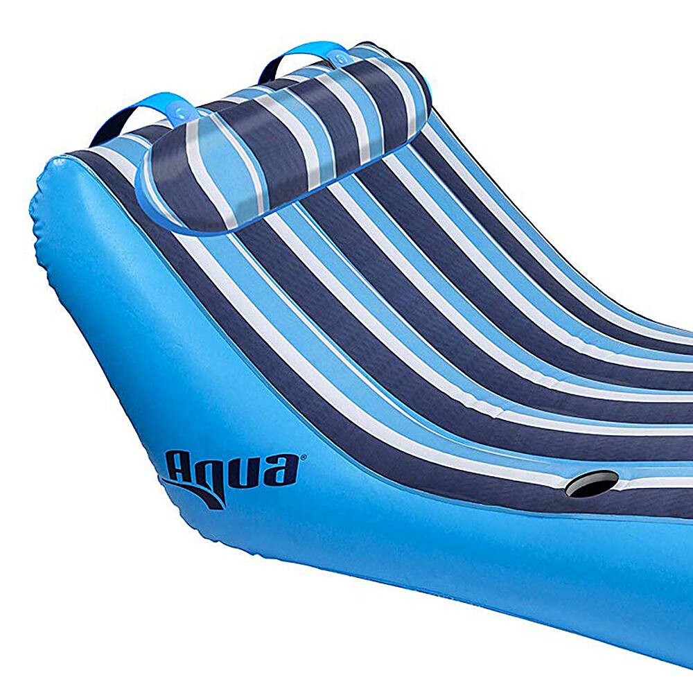 Best Buy: Aqua Leisure Ultra Cushioned Comfort Lounge Inflatable Pool ...