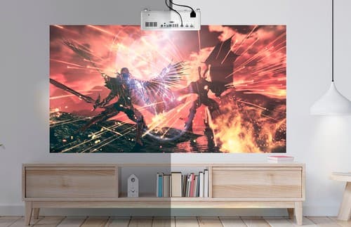 Optoma Gt780 Short Throw Projector For Gaming & Movies Hd Ready 720p ...