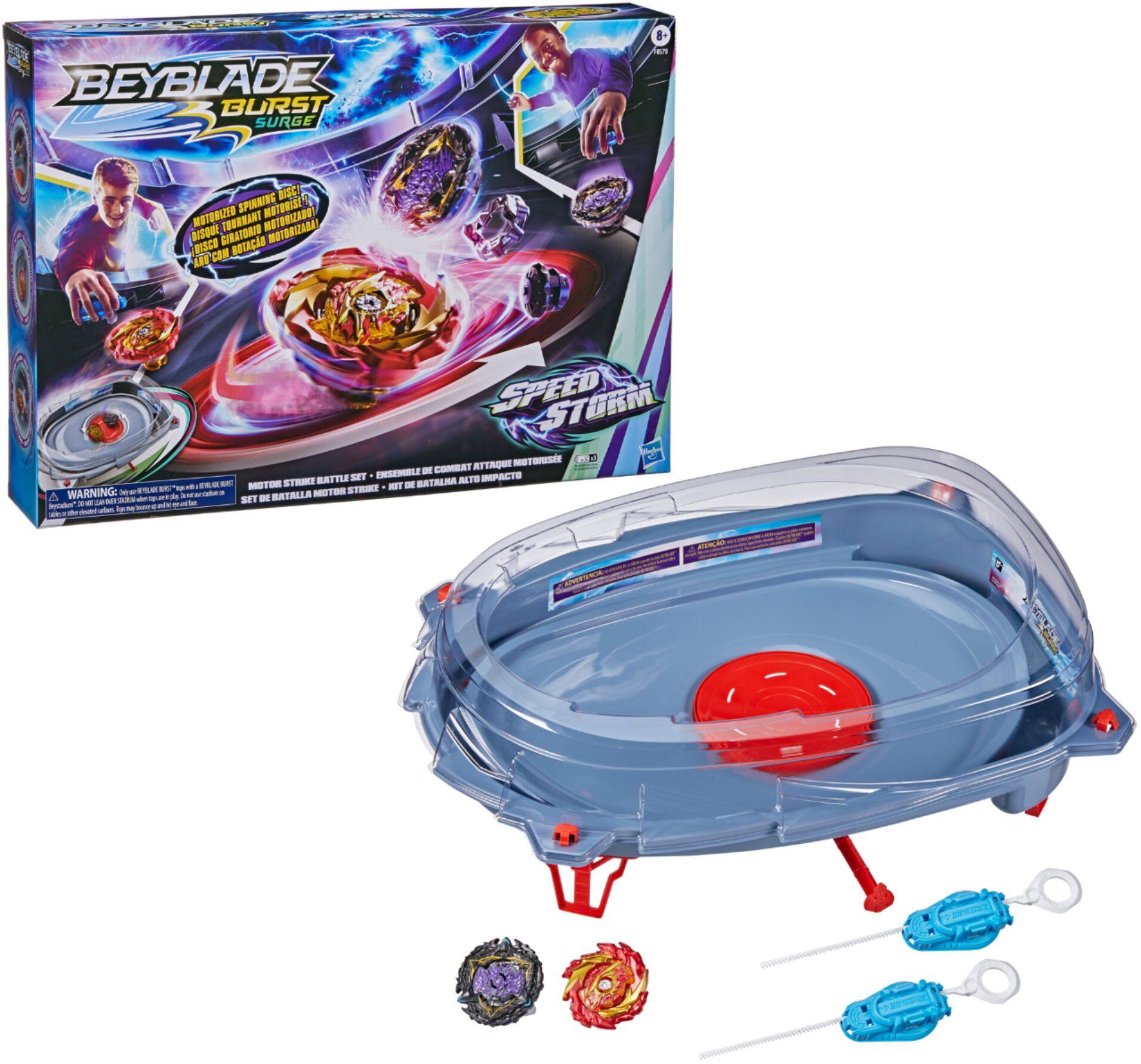 Beyblade Burst Surge Speedstorm Motor Strike Battle Set F0578 - Best Buy